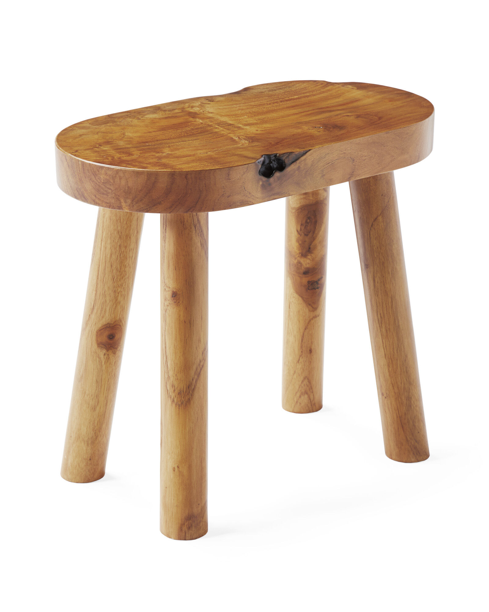 Teak Wood Stool - Patticake Wagner